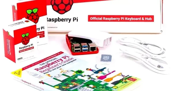 Official Raspberry Pi 4 Desktop Kit With Guide Book