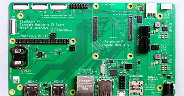 Raspberry Pi Compute Module 4 I/O Board