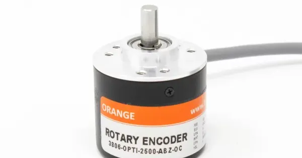 Orange 2500 PPR ABZ 3-Phase Incremental Optical Rotary Encoder