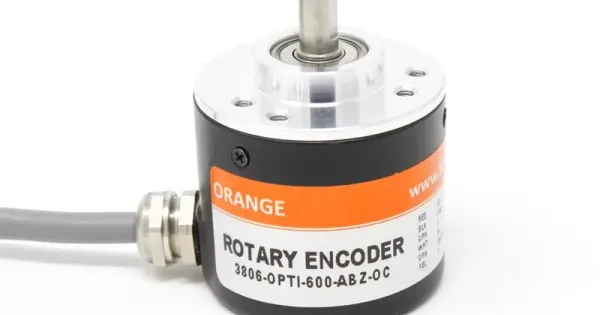 Orange 600 PPR ABZ 3-Phase Incremental Optical Rotary Encoder