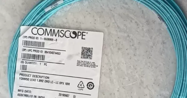 Commscope Fiber Patch Cord LC - LC Duplex MM 3M, OM3