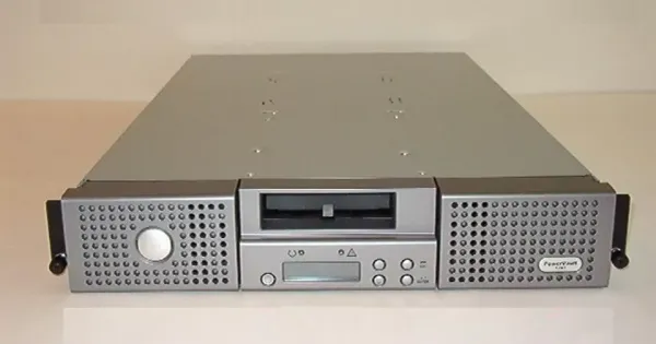 Dell PowerVault 124T SAS 16 slot Tape Autoloader with LTO-4 Drive