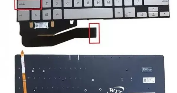 Asus Q405U Q405UA Series Laptop Backlit Keyboard