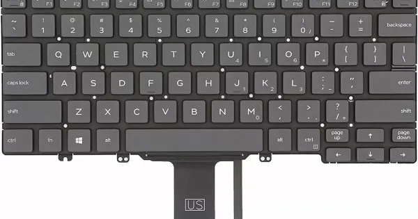 Dell Latitude 13-5300 2-in-1 5310 5310 2 in 1 7300 Laptop Backlit Keyboard