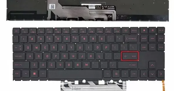HP Omen 15-EN 15-EK 15-EN0013DX Laptop Backlit Keyboard