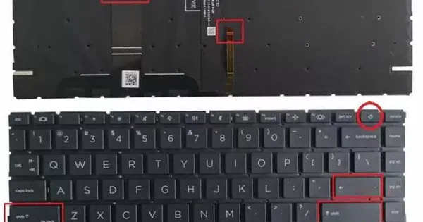 HP ProBook 440-G8 445-G8 Series Laptop Backlit Keyboard