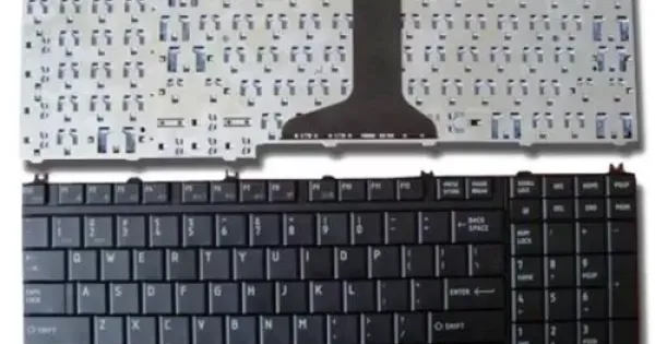 Toshiba Satellite A500 Laptop Keyboard Black