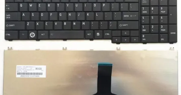 Toshiba Satellite L355 Laptop Keyboard Black