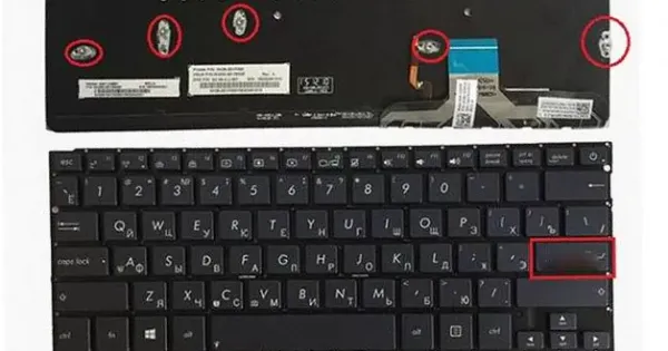 Asus ZenBook UX301 UX301L UX301LA UX301LA-C Laptop Backlit Keyboard