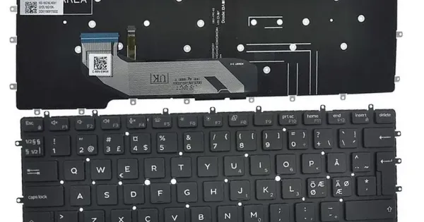 Dell Latitude 14 7400 2 in 1 Laptop Backlit Keyboard