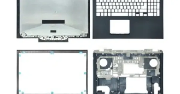 Laptop Full Body For DELL Inspiron 15 7000 7566 7567 Screen Cover Top Panel Front Bezel Bottom ...